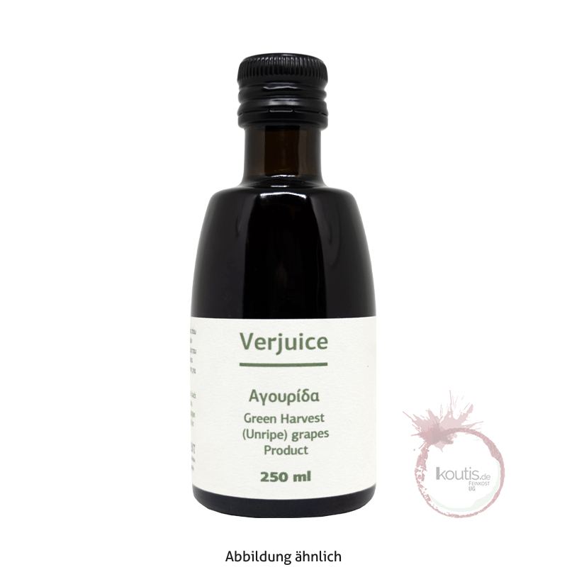 Verjuice von Feinkost Koutis Verjuice Agourida Lyrarakis 250 ml